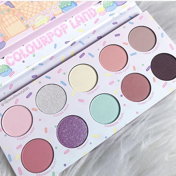 Colourpop | Makeup | Colourpop Candy Castle Candyland Eyeshadow Palette ...